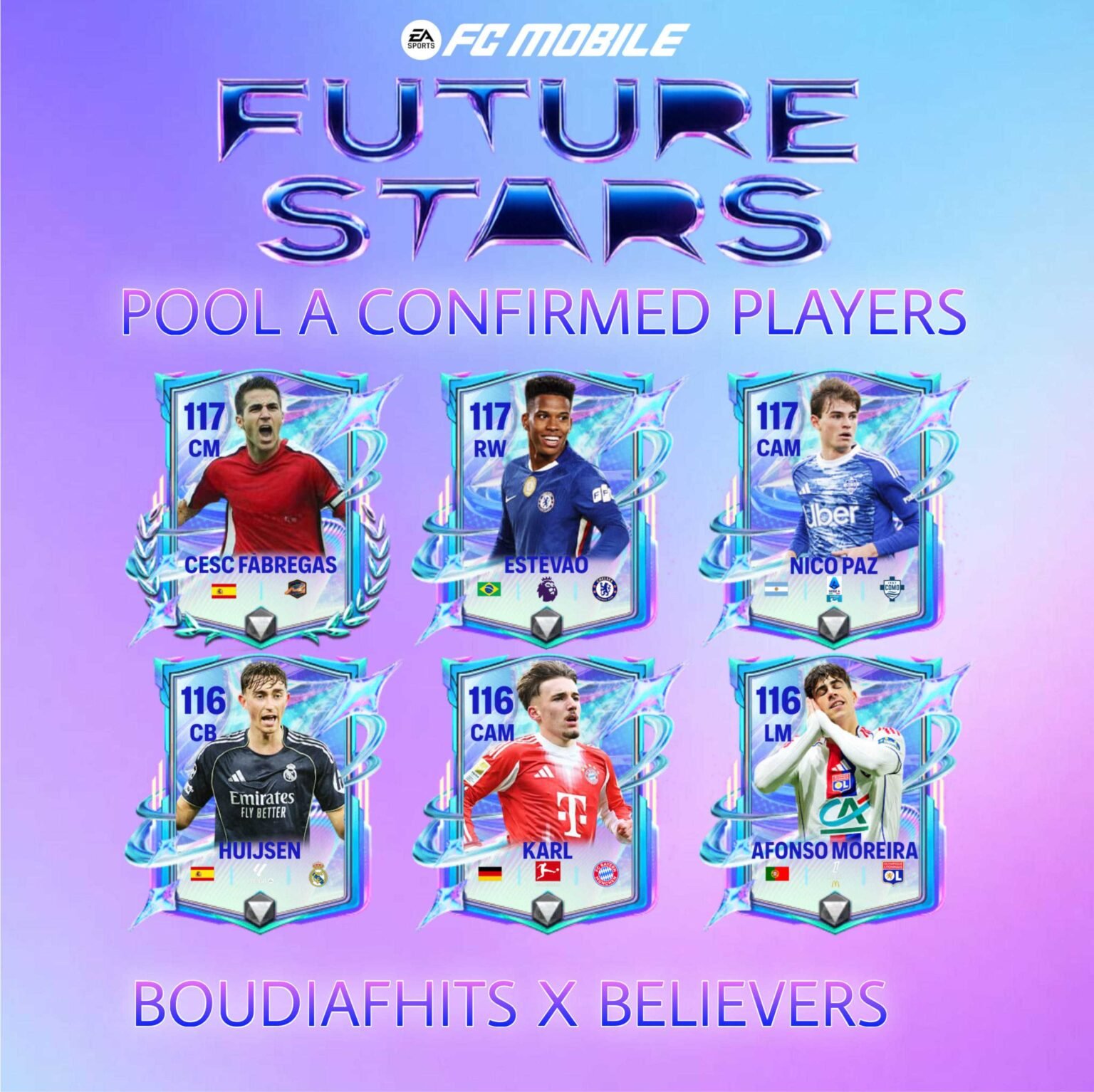 FUTURE STARS PLAYERS REVEALED!? — SEE ALL CONFIRMED PLAYERS — FC MOBILE ...
